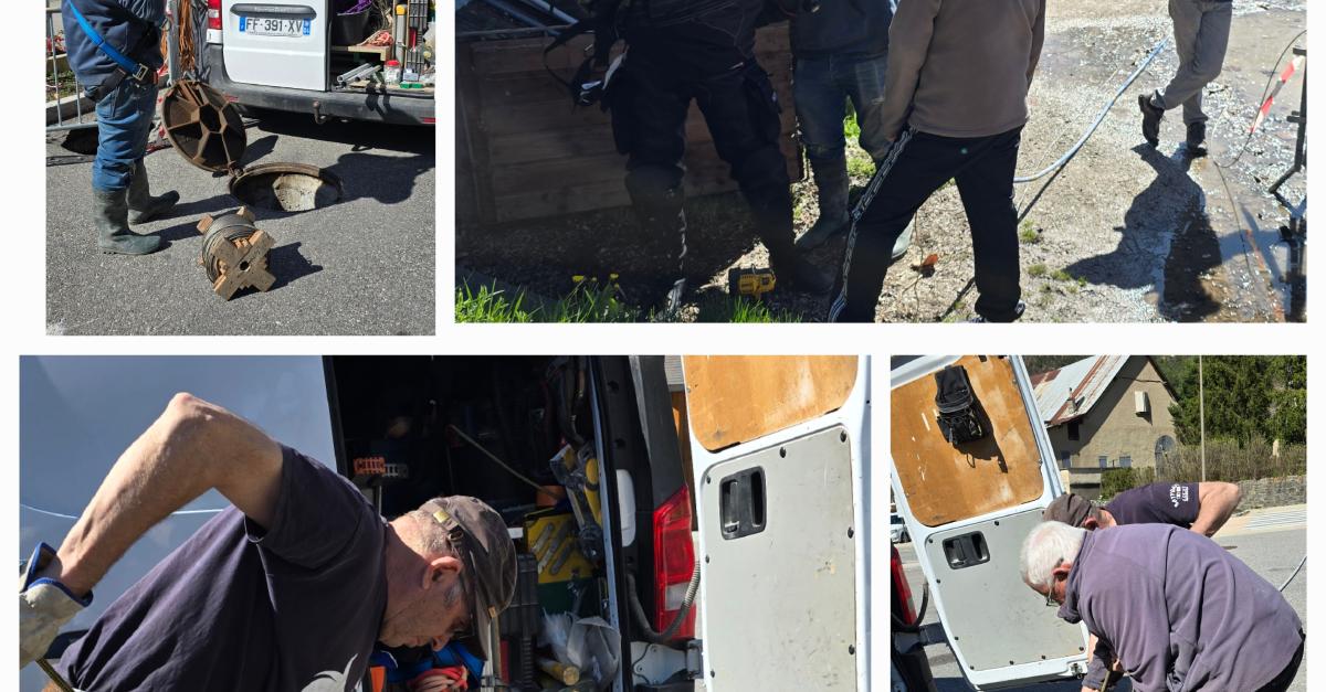 L'EXUTOIRE DU LAC EST DEBOUCHE